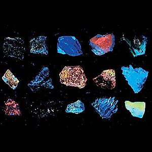 Long-Wave Fluorescent Minerals Collection