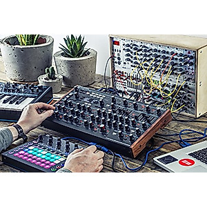 Novation Peak 8-Voice Desktop Polyphonic Synthesiser with 2 LFOs per voice, 16-slot modulation matrix, 3 analogue distortion points, and digital effects