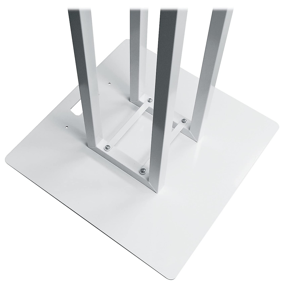 (2) Rockville RTP33-TV Pro Totem DJ Speaker/Lighting Stands w/Detachable TV Mount