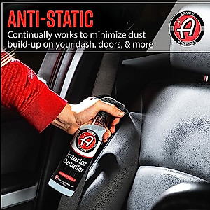 Adam's Interior Detailer (16oz) - Total Car Interior Cleaner, Protectant & Dressing | All Purpose Cleaner & Leather Conditioner | Vinyl, Dashboard, Screen, Seat Cleaner & More