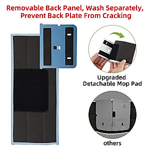 6 Pack 𝐔𝐩𝐠𝐫𝐚𝐝𝐞 𝐃𝐞𝐭𝐚𝐜𝐡𝐚𝐛𝐥𝐞 Reusable Mop Pads for 𝐢𝐑𝐨𝐛𝐨𝐭 𝐁𝐫𝐚𝐚𝐯𝐚 𝐉𝐞𝐭 𝐌𝟔 𝐒𝐞𝐫𝐢𝐞𝐬 Ultimate Robot Mop, 2 Deep Clean Pad + 2 Wet Pad + 2 Dry Pad