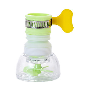 Faucet Filter 360 Degree Rotation Removable Splash-Proof Sturdy Sink Water Tap Nozzle Filter Kitchen Supplies Valentine's Day/Mother's Day/Wedding/Anniversary/Party/Christmas/Birthday Gifts (Green B)