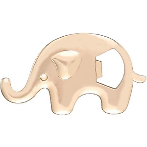 DAJAMAI 24 Pack Pink Elephant Bottle Opener Girl Baby Shower Party Favor for Guests Elephant Shaped Bottle Opener Baby Shower Favors Birthday Bridal Shower Souvenirs Wedding Favor Gift (Pink)