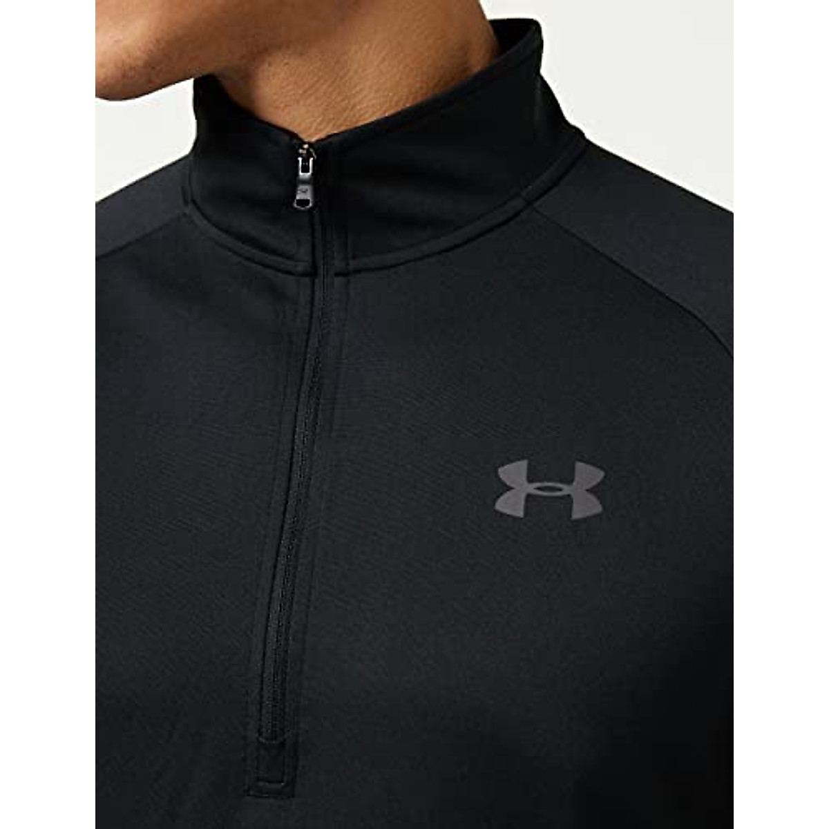 Under Armour Men's UA Tech™ ½ Zip Long Sleeve XL Black