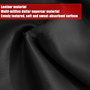 zipelo Auto Seat Belt Cover, 2 Pack Extra Long Seatbelt Strap Cushion for Adults Kids, Super Soft Leather Neck Shoulder Pad Protector for Comfortable Driving, Car Interior Accessories (Coffee)