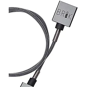 Magnetic USB Charging Cable - Fast Charger - Braided Cord with Reinforced Springs (1 Pack), Laptop