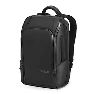 NOMATIC Travel Pack- Black Water Resistant Anti-Theft 30L Flight Approved Carry on Laptop Bag Computer Backpack