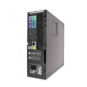 Dell Optiplex 790 SFF Desktop - Intel Core i7 3.4GHz, 16GB DDR3, New 500GB SSD, Windows 10 Pro 64-Bit, WiFi, DVDRW (Renewed)