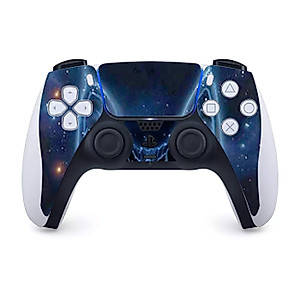 ITS A Skin Skins Compatible with Sony Playstation 5 Console Disc Edition - Protective Decal Overlay Stickers wrap Cover - Wolf Dreamcatcher Color