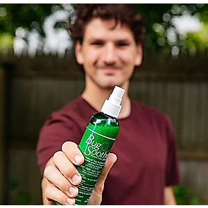 Bug Soother Spray (2, 8 oz) - Natural Insect, Gnat and Mosquito Repellent & Deterrent - DEET-Free - Safe Bug Spray for Adults, Kids, Pets, & Environment - Made in USA - Includes 1 oz. Travel Size