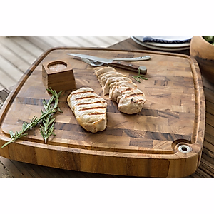Ironwood Gourmet Carolina Chopping Board, Acacia Wood