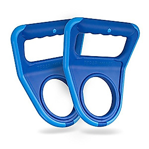 2PK Genuine TERAPUMP TRDWH002 Advanced Ergonomic 2nd Gen 5 Gallon Drinking Water Bottle Handle Bottle Carrier Lifter with Rubberized Anti-Slip Holder