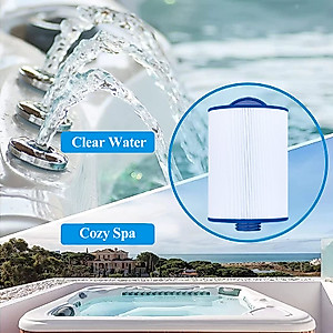 Cryspool Coarse-Thread Spa Filter Compatible with 6CH-940, PWW50P3 (NOT PWW50P4), FC-0359, Waterway Vita Aber,Viking Spa Hot Tub Filter, 45 Sq.Ft,2 Pack