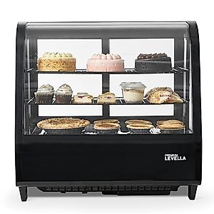 PremiumLevella PCRN357DR 3.5 Cu. Ft. Countertop Refrigerator Display Case