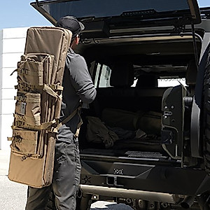 Condor 151-498 Double Rifle Case, Coyote Brown, 36"