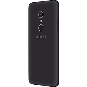 Alcatel 1X Unlocked Smartphone (AT&T/T-Mobile) - 5.3" 18:9 Display, Android Oreo (Go Edition), 8MP Rear Camera, 4G LTE - Dark Gray (U.S. Warranty)