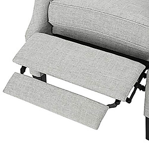 Christopher Knight Home Ellyn Fabric Recliner (Set of 2), Wheat, Dark Brown