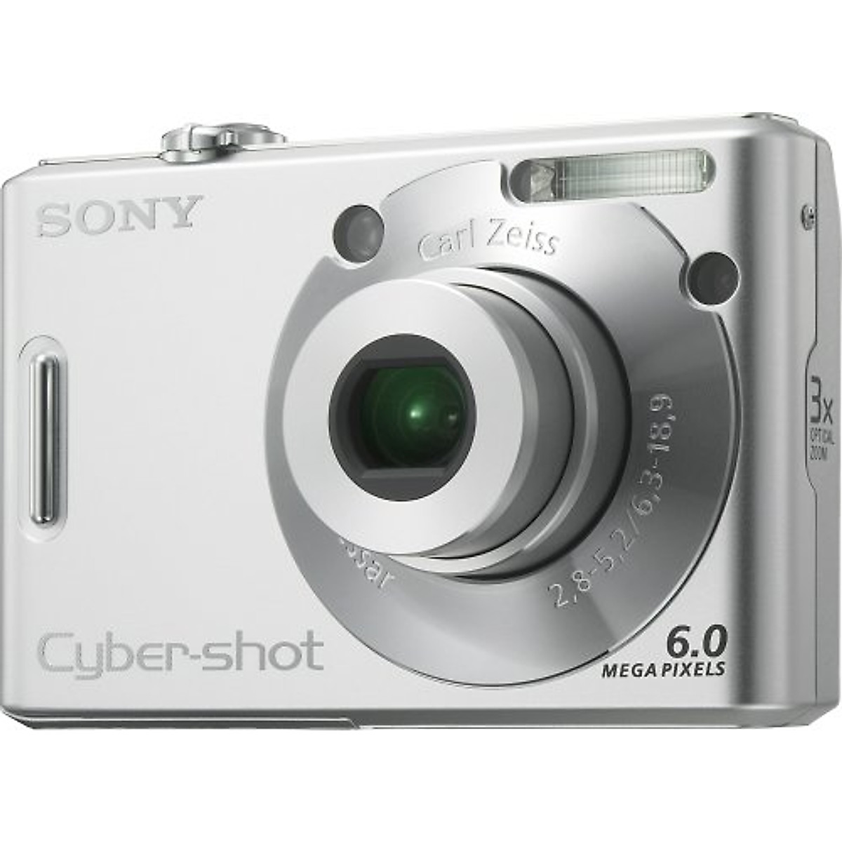 Sony Cybershot DSCW30 6MP Digital Camera with 3x Optical Zoom