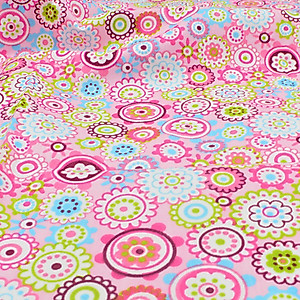 iNee Floral Fat Quarters Quilting Fabric Bundles for Quilting Sewing Crafting, 18 x 22 inches, (Floral)