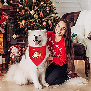 100 Pieces Dog Bandanas Bulk Heat Transfer Triangle Dog Bibs Heat Press Sublimation Blank DIY Dog Bandana Washable Adjustable Dog Bibs Scarves for Dogs Puppy Cats Pets Birthday Wedding (Medium)