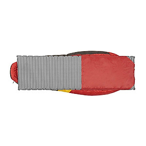 Sierra Designs Cloud 20 Degree DriDown Sleeping Bag Ultralight Zipperless Down Sleeping Bag for Backpacking and Camping - Regular