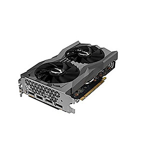 ZOTAC Gaming GeForce GTX 1660 Super amp 6GB GDDR6 192-bit Gaming Graphics Card, Super Compact, Ice Storm 2.0 Cooling, Wraparound Metal Back plate - Zt-T16620D-10M