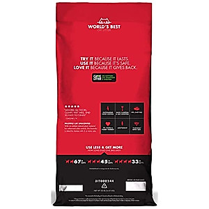 WORLD'S BEST CAT LITTER Multiple Cat Unscented, 32-Pounds