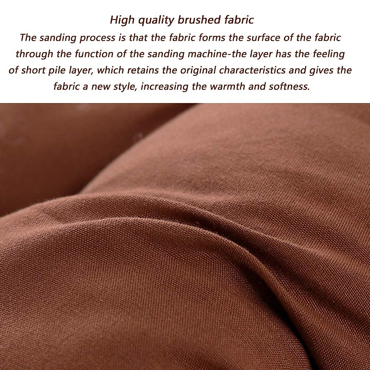 Thick Recliner Cushion,Folding Long Chair Sofa Cushion,Elderly Leisure Chair Cotton Pads,Rocking Chair Lazy Chair Seat Cushion(No Chair) Brown 55x163cm(22x64inch)