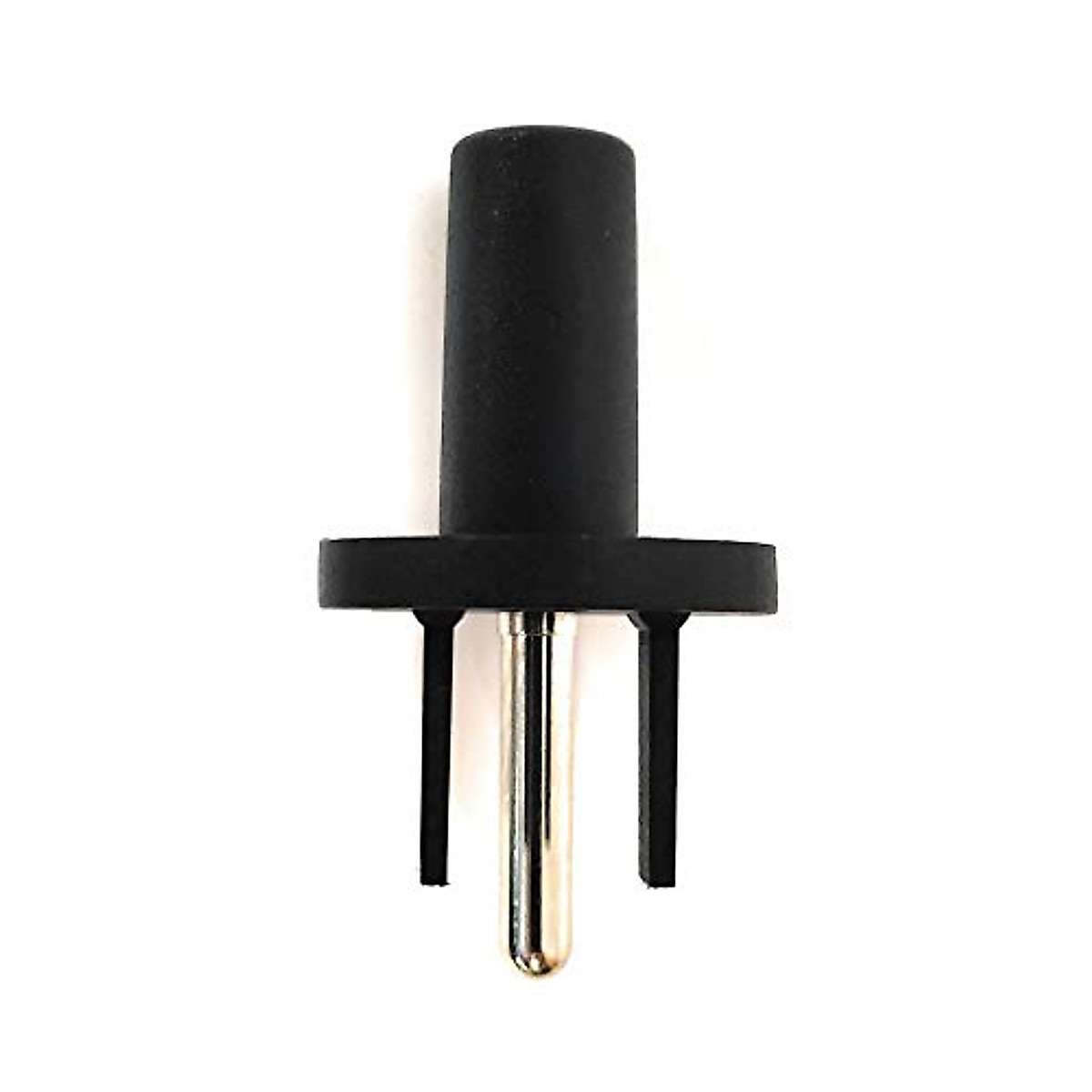 StaticTek Banana Jack Outlet Plug Adapter | Universal Ground 3 Prong Outlet Earth Connection | ESD Control | Black Light Weight Unbreakable Plastic | 1 Piece | STI - DES - 09838