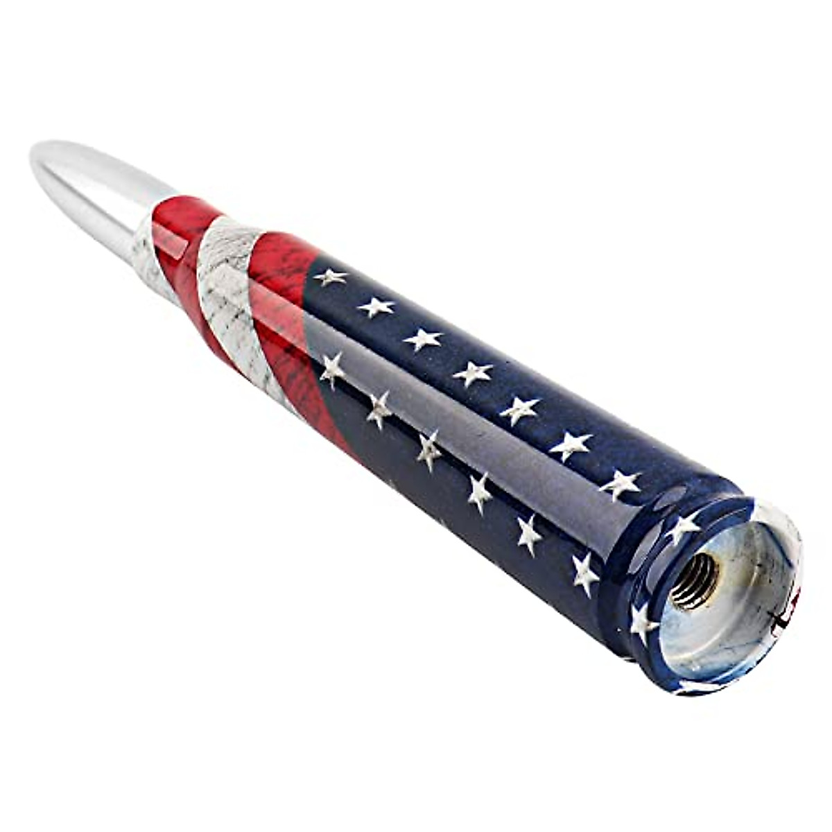 Short Radio Antenna, American Flag Design JK Antenna 5.5 Inch Antenna Toppers Aluminum Truck Antenna Compatible with Jeep Wrangler JK JL 2007-2022 …