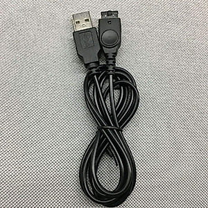 FASTROHY 2Pcs USB Charger Charging Cable for Nintendo DS NDS Gameboy Advance SP GBA SP Video Games Accessories, Black