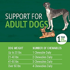 PetNC Natural Care Adult Multi Chewables for Dogs, 75 Count