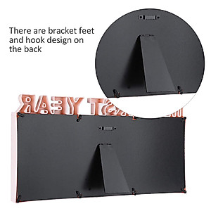 Collage Photo Frame for Baby First Year Keepsake,Baby's Firsts Keepsake Picture Display Photos Frame,Gift for Mom to Be or Expecting Parents for Baby Newborn 1st Birthday Gift Memory