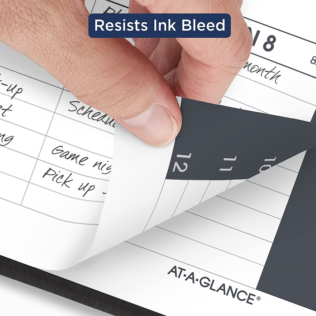 AT-A-GLANCE 2024 Weekly Appointment Book Planner, 5" x 8", Small, 13 Months, Black (701000524)