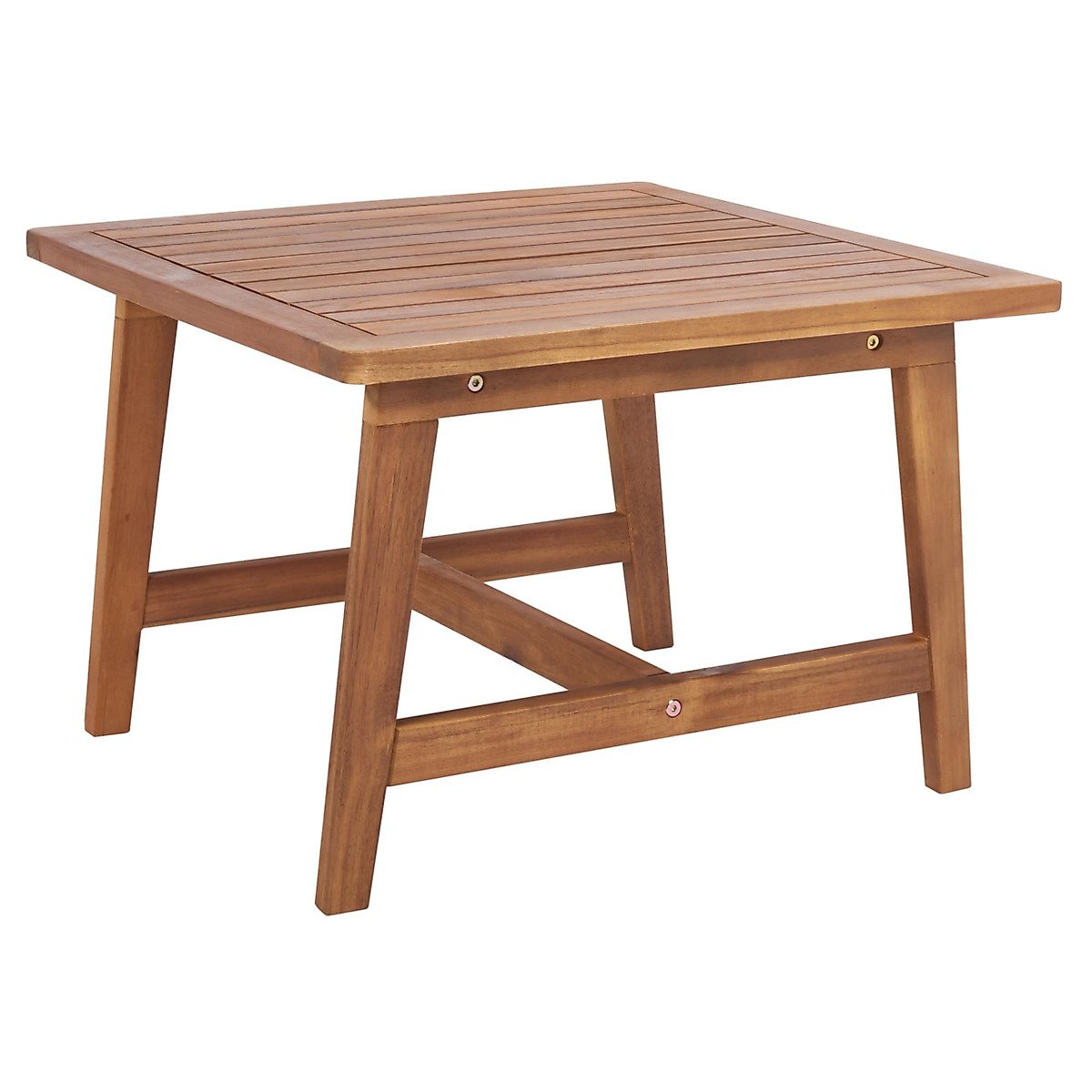 SAFAVIEH Outdoor Collection Casella Natural/White Woven 5-Piece Patio Set