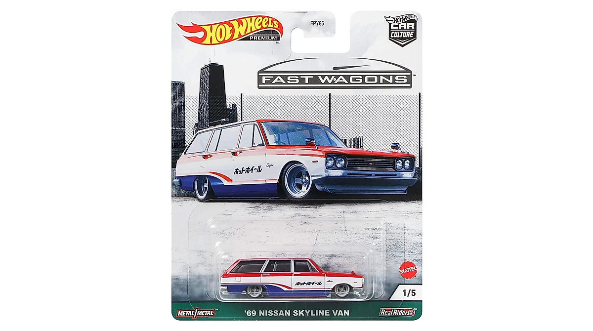 Shop Hot Wheels '69 Nissan Skyline Van - Premium 1:64 Scale
