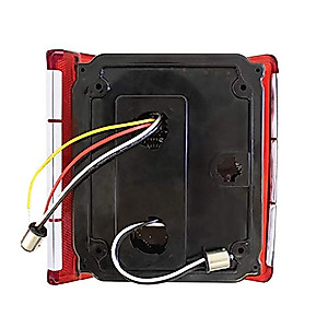 United Pacific Sequential LED Tail Lamp Set With Trim and LED Flasher 1973-87 Chevy and GM Truck