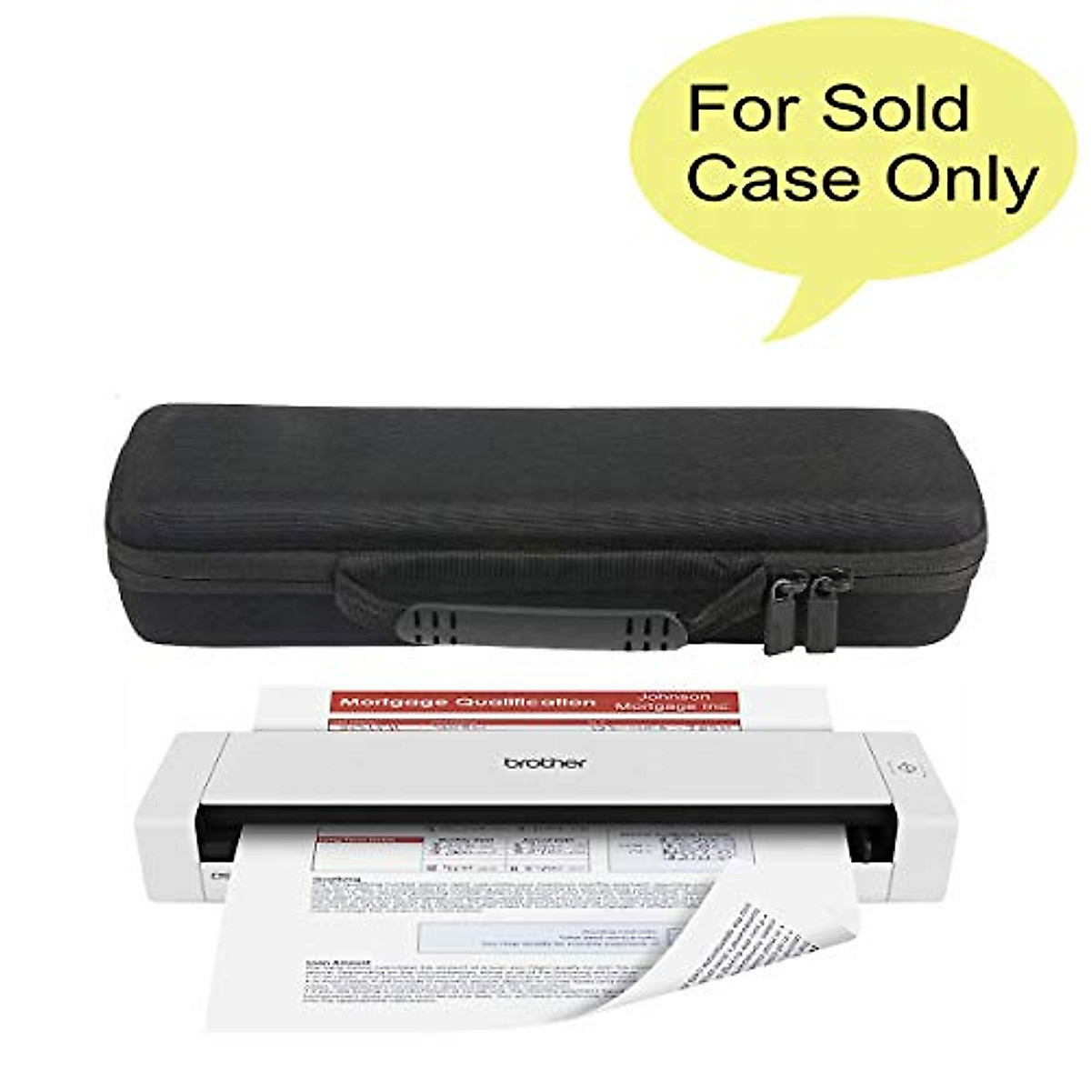 co2CREA Hard Travel Case Repalcement for Brother DS-720D Mobile Color Page Scanner