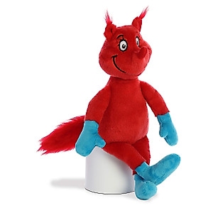 Aurora® Whimsical Dr. Seuss™ Fox in Socks Stuffed Animal - Magical Storytelling - Officially Licensed - Red 12 Inches