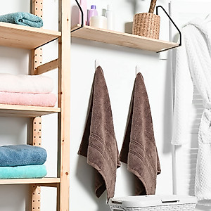 Yulejo Plastic Adhesive Hooks Adhesive White Hooks Wall Hangers Door Hooks for Hanging Towels, Jackets, Kitchenware and Light Strip (20)