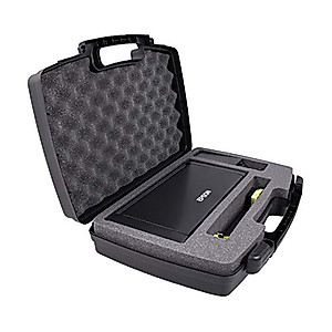 CASEMATIX Travel Case Compatible with Epson WF-100 and WF-110 Wireless Mobile Printer, Ink Cartridges, Power Adapter, Cables