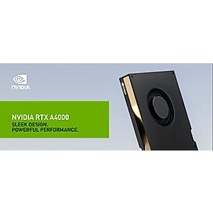 nVidia LEADTEK RTX A4000 Ampere PCIe 4.0 x16 Graphics GPU Card 16GB GDDR6 ECC