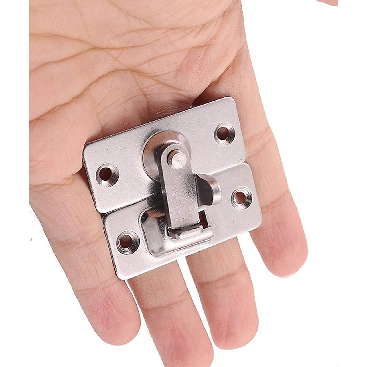 Small 90 degree right angle door lock latch latch bolt lock cam lock door and window push-pull lock rod bolt barn push-pull door lock