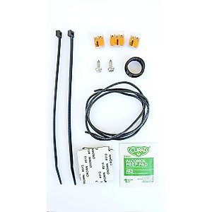Hutch Mountain MicroAir Easy Start 364 Installation Kit - Snap Bushing, Zip Ties, Alcohol Wipes, Adhesive Pads, WAGO connectors, & Screws - Unleash The Potential of Your RV Air Conditioner Soft Start