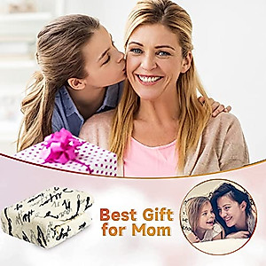 OFADD Gifts for Mom, Mother's Day Birthday Gifts for Mom, Blanket to My Mom Gift from Daughter, Mom Day Gift Blanket, Mom Blanket 50” x 60”