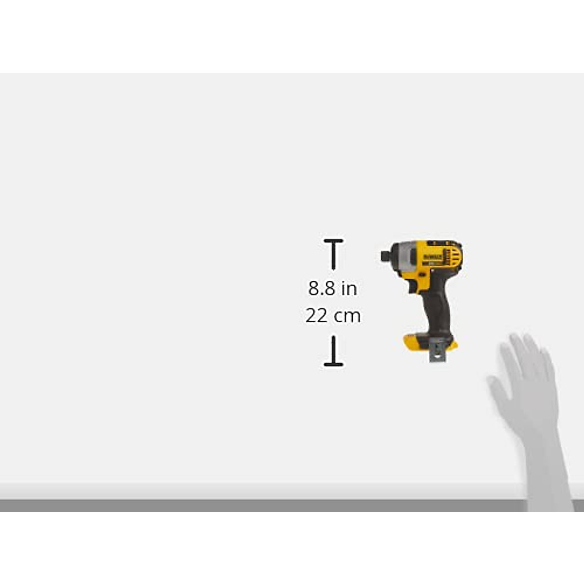 DEWALT 20V MAX* Impact Driver, 1/4-Inch, Tool Only (DCF885B)