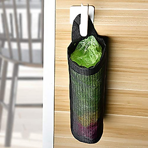 Supkiir Plastic Bag Holder, 4 Pack Grocery Bag Dispenser Foldable Washable for Kitchen Plastic Bag Storage