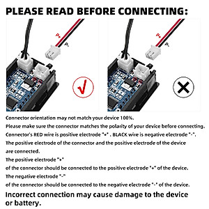 WALKINGLY 3.7V 300mAh 602030 Lipo Battery Rechargeable Lithium Polymer ion Battery Pack with PH2.0mm JST Connector