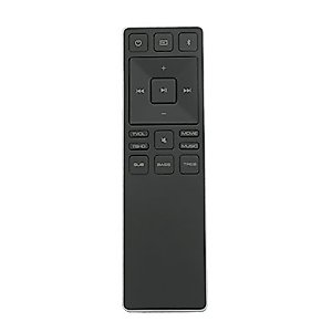 XRS551-D Replaced Remote fit for VIZIO SmartCast Sound bar SB3820-C6 SB4451-C0 SB4051-D5 SB3851-D0 SB4551-D5 SB3651-E6 SB4451C0 SB4051D5 SB3851D0 SB4551D5 SB3651E6 SB2821-D6 SB2821-D6B SB3621n-E8