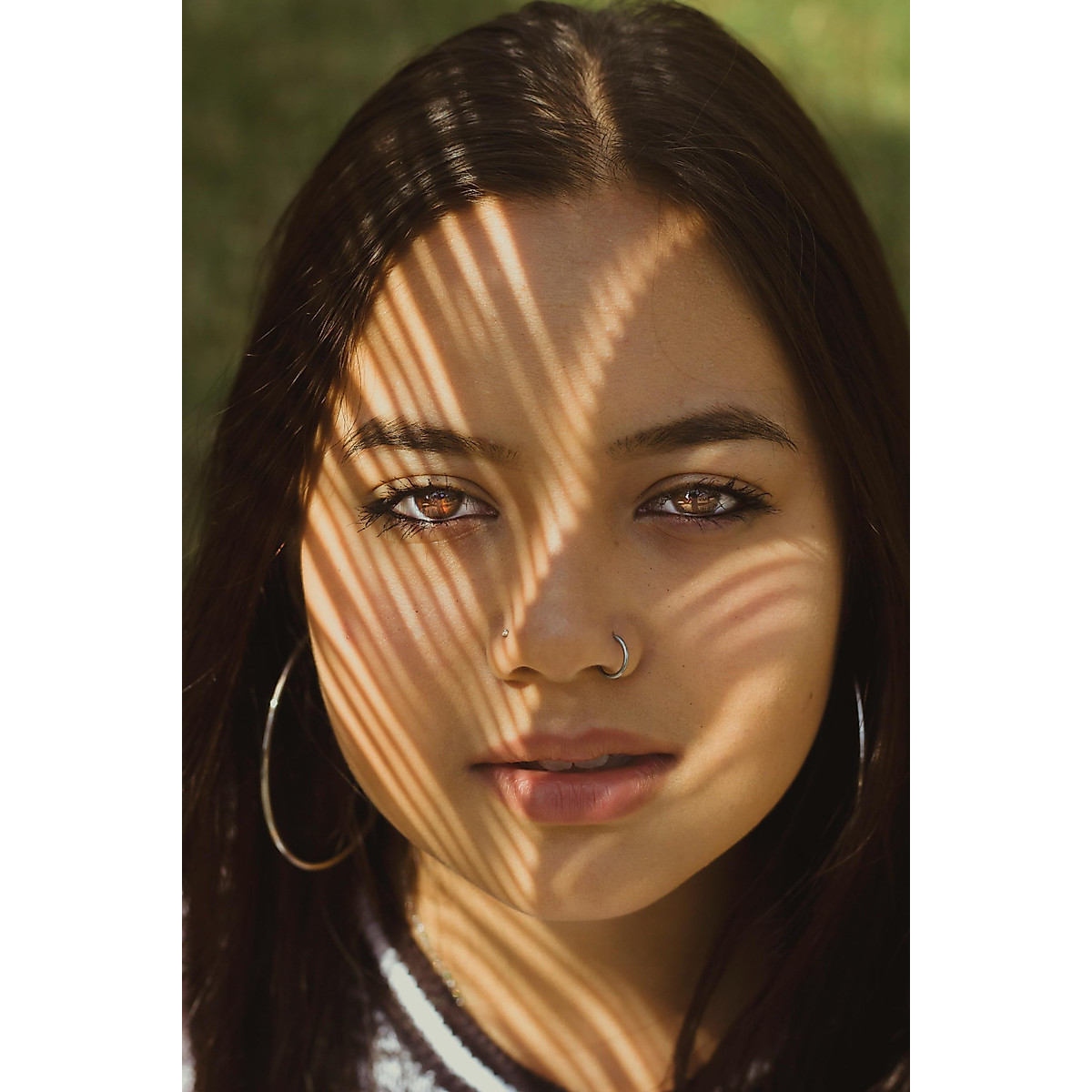 FIFTH CUE 316L Surgical Steel/Titanium Cubic Zirconia Press Fit Nose Bone (18G Steel)